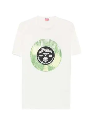 Kenzo Sounds T-shirt With Graphic Print - White
