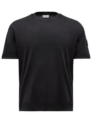 Moncler Silk & Cotton Knit T-shirt