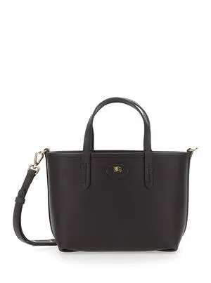 Burberry Reversible Leather Tote Bag - Multicolor