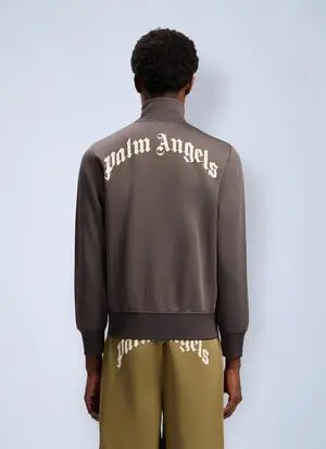 Palm Angels Back Curved Logo Track Jacket