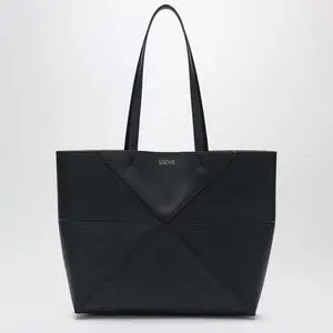 Loewe Puzzle Fold Tote Bag - Blue