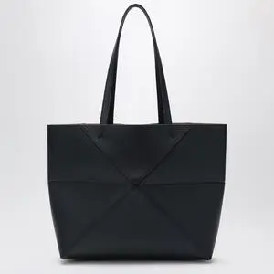 Loewe Puzzle Fold Tote Bag - Blue