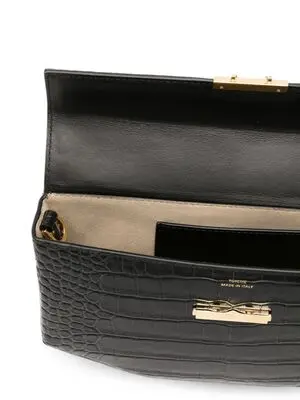 TOTEME Clip Leather Shoulder Bag - Multicolor