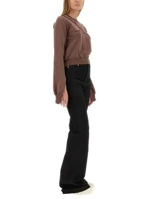 Rick Owens Cropped Sweatshirt
