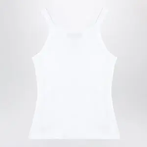 Fendi Cotton Logo Patch Tank