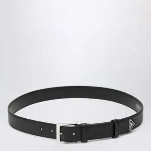 Prada Saffiano Belt - Black