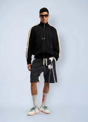 Palm Angels Performance Track Jacket - Black