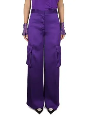 Versace Duchesse Pants - Purple