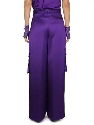 Versace Duchesse Pants - Purple