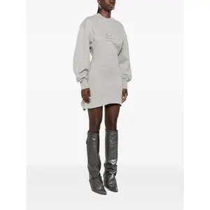 Attico Grey Dresses Day Dresses