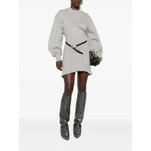 Attico Grey Dresses Day Dresses