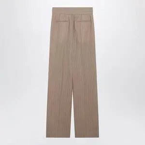 Valentino Garavani Pinstripe Wool Trousers