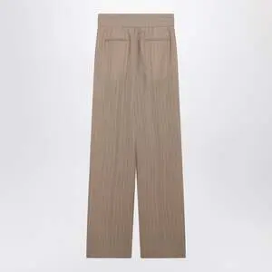Valentino Garavani Pinstripe Wool Trousers