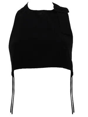 COURREGES COURREGES Cropped Top With Open Back