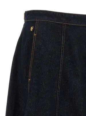 Alberta Ferretti Denim Skirt