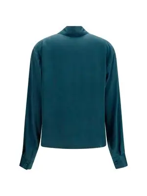 TOM FORD Deep V-neck Silk Shirt
