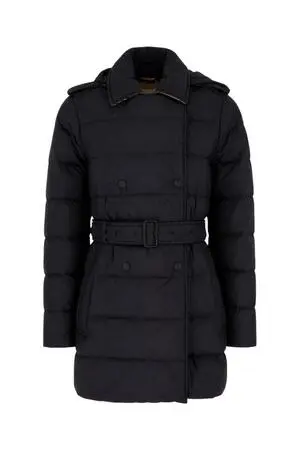 Burberry Quilted Belted Jacket - Multicolor