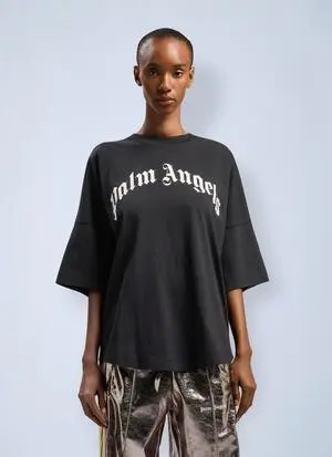 Palm Angels Curved Hem Tops