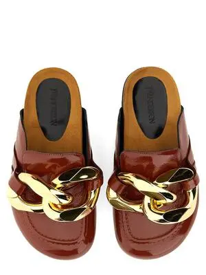 JW Anderson Mule Chain - Brown