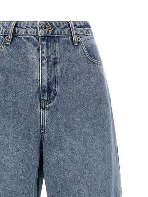 SELF-PORTRAIT Barrel Leg' Jeans