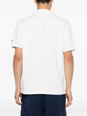 Kenzo Tiger-patch Polo Shirt - White