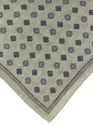 Brunello Cucinelli Double-face Silk Pocket Clutch - Multicolor