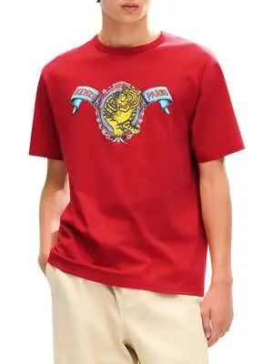 Kenzo Jumping Tiger` Cotton T-shirt