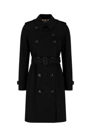 Burberry Double Breasted Trench Coat - Multicolor