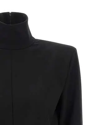 Attico Structured Shoulder Dress