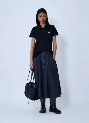 Moncler Logo Motif Polo Shirt