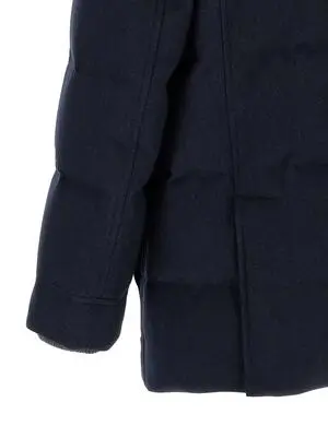 Brunello Cucinelli Wool Flannel Parka
