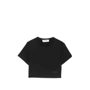 Attico Tops T-shirts & Jerseys - Black