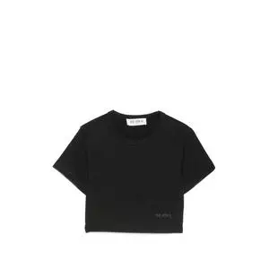 Attico Tops T-shirts & Jerseys - Black
