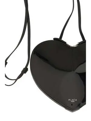 Alaïa Le Coeur Shoulder Bag - Black