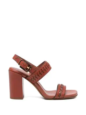 Zimmermann Alchemy Leather Sandals - Multicolor