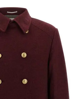 Brunello Cucinelli Cashmere Double-breasted Coat