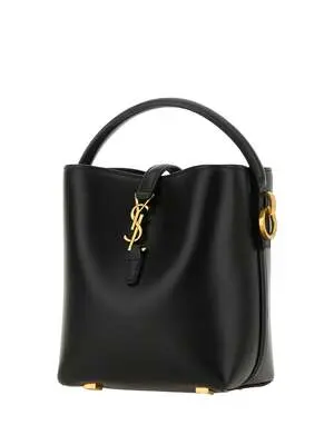 Saint Laurent Le 37 Leather Shoulder Bag - Black