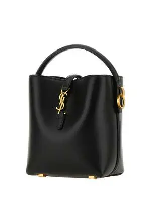 Saint Laurent Le 37 Leather Shoulder Bag - Black