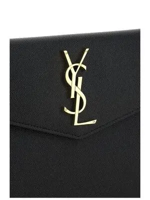 Saint Laurent Leather Pochette