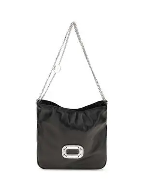 ROGER VIVIER Pilgrim Mini Handbag - Black