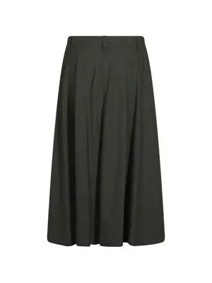 Brunello Cucinelli Wool Blend Midi Skirt