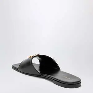 Gucci Nappa Leather Double G Slides