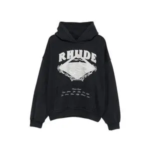 Rhude Sweaters & Knitwear Hoodies - Black