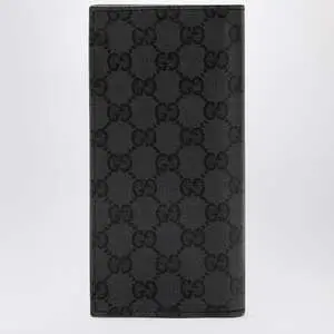Gucci Essence Classic Long Wallet In Gg Fabric