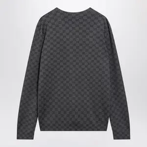Gucci Wool And Silk Cardigan - Gray