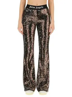 Palm Angels Flare Fit Pants - Multicolor