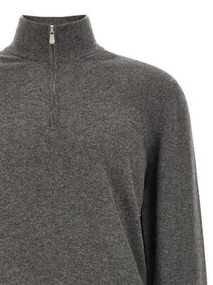 Brunello Cucinelli Half-zip Cashmere Sweater