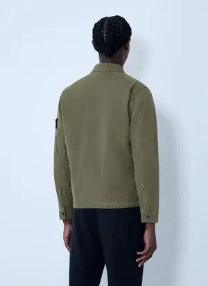 Stone Island Logo Patch Overshirt