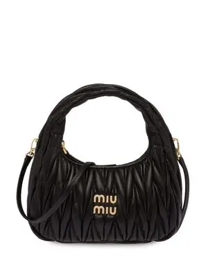 Miu Miu Wander Small Leather Hobo Bag - Multicolor
