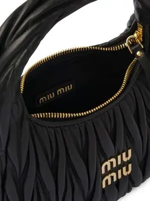 Miu Miu Wander Small Leather Hobo Bag - Multicolor